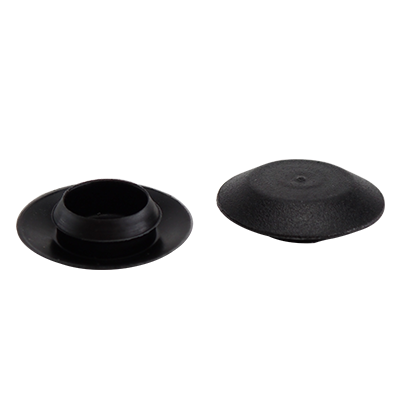 Snap Cap 1/2" Plastic White